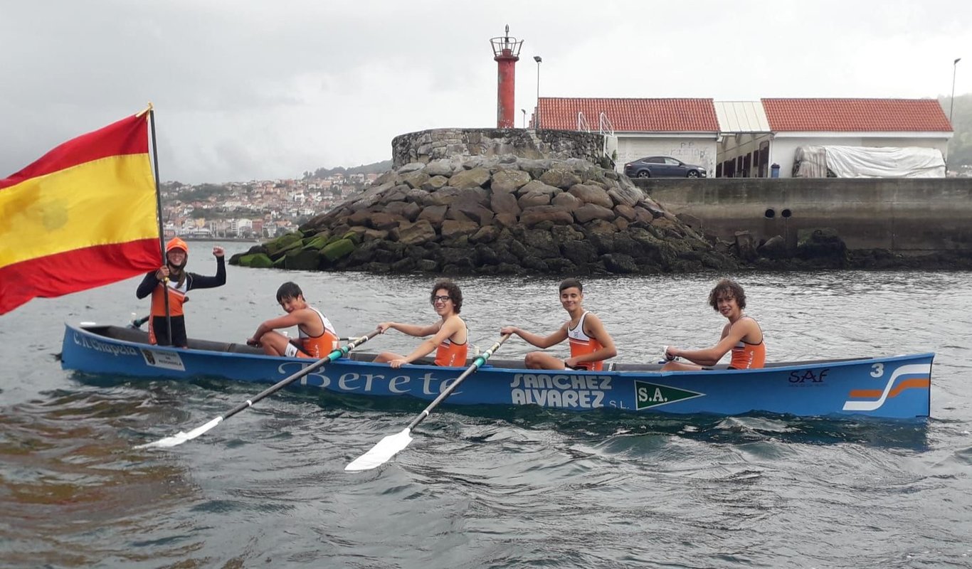 Os infantís do C.R.Chapela, campións de España de Bateis - Radio ...