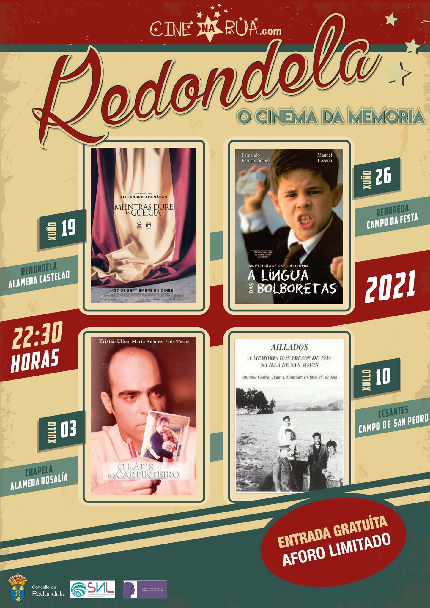 Cine ao aire libre en Reboreda - Radio Redondela 94.9FM