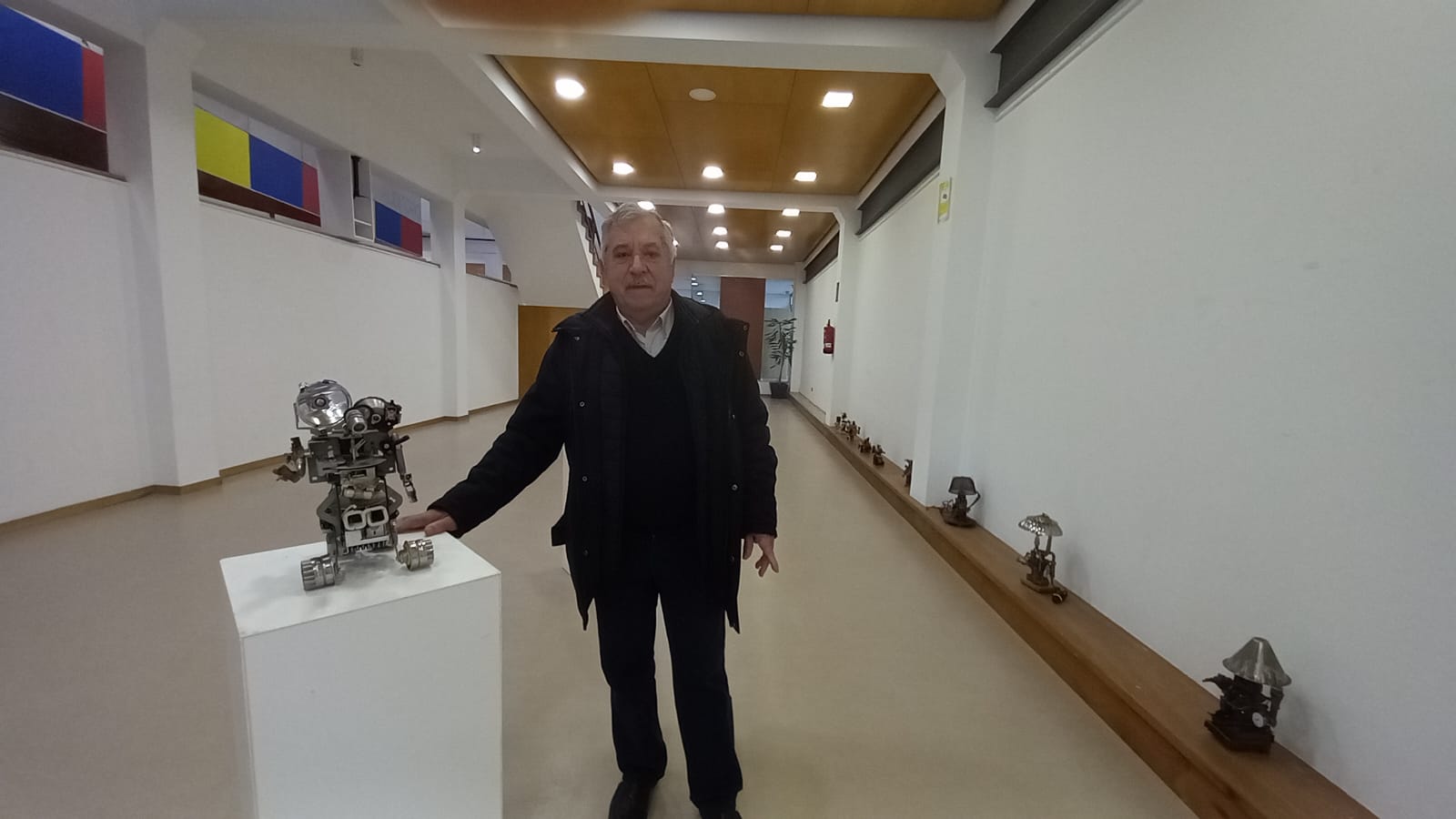 Eduardo Núñez sorprende cos seus robots reciclados no Multiúsos da ...