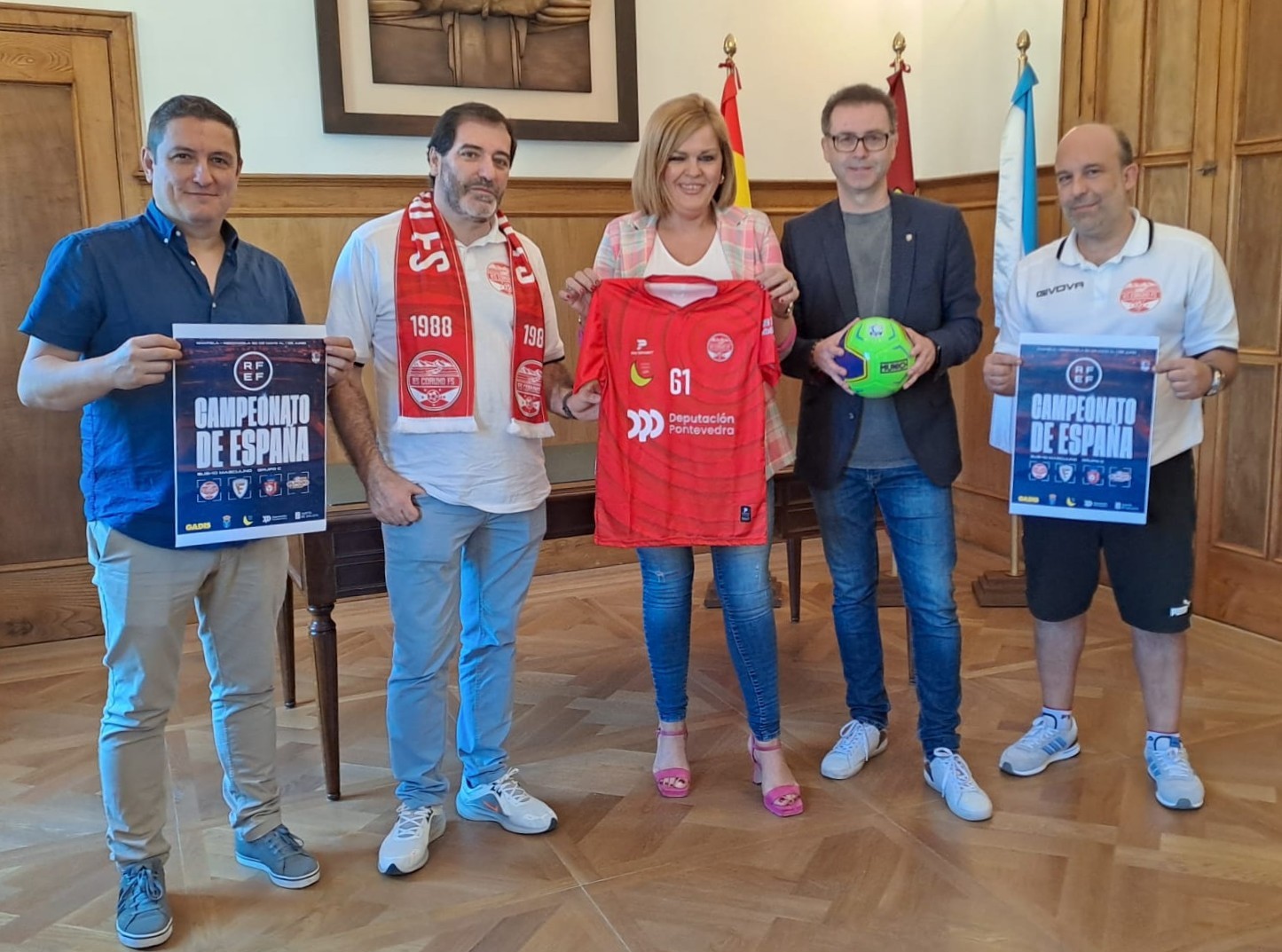 Chapela acolle a fase previa do Campionato de España de Fútbol sala de ...